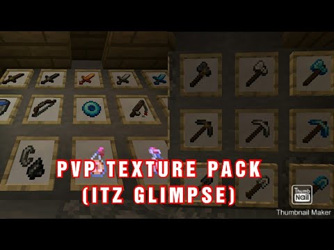 ItzGlimpse PVP TEXTURE PACK FOR MCPE - YouTube