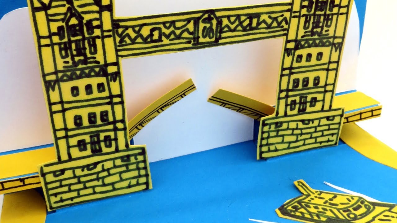 Tower Bridge pop-up speeded-up - YouTube