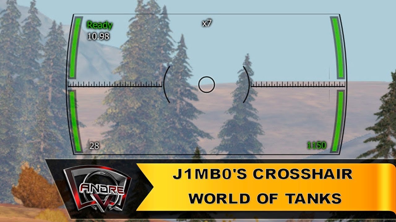 Прицелы J1mB0's Crosshair World of Tanks - YouTube