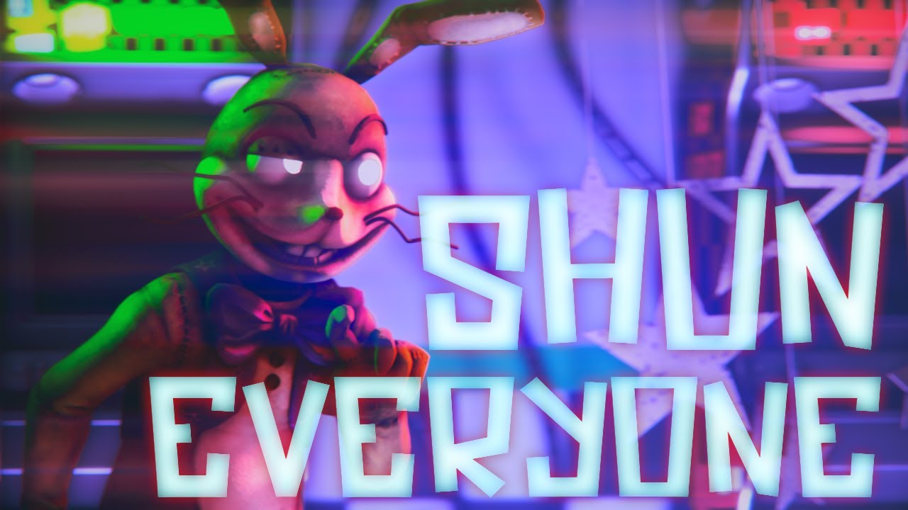 FNAF -SHUN EVERYONE SONG OFFICIAL MUSIC VIDEO - DHeusta - YouTube