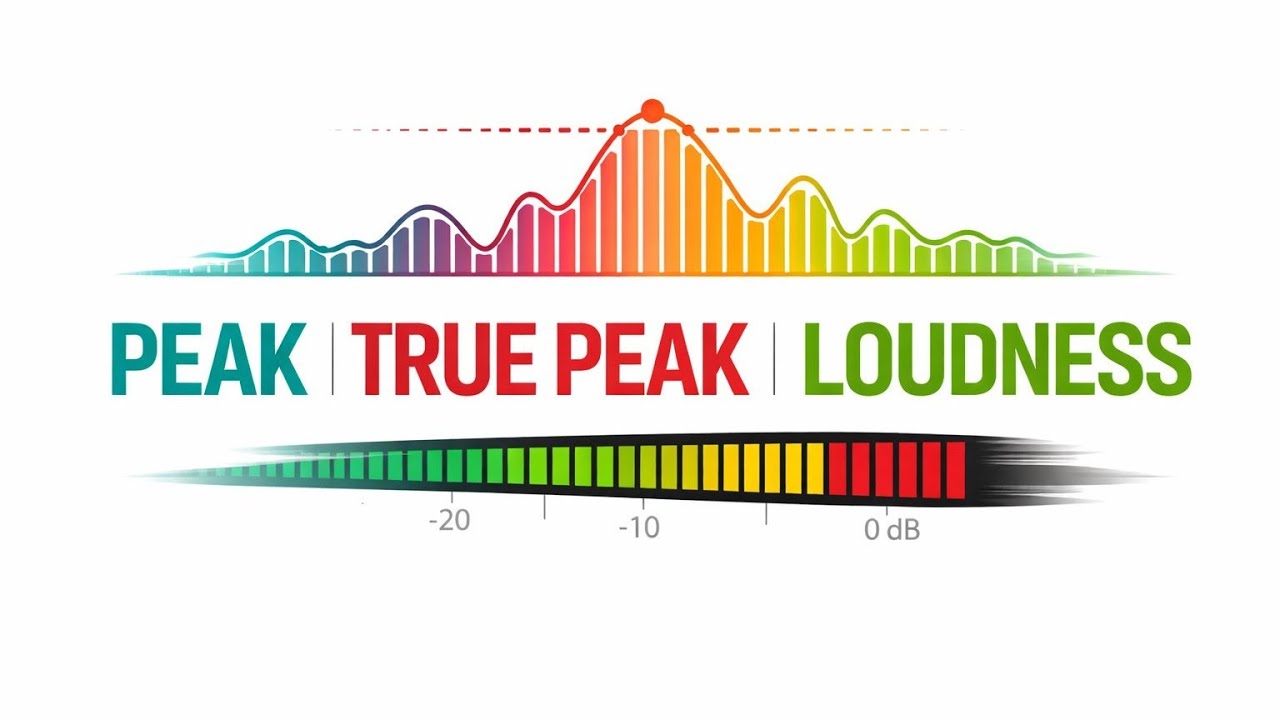 Digital sample | True peak | Inter sample peak | DAC | Average RMS | Dr ...