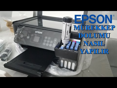 EPSON Mürekkep dolumu | Epson Orjinal Toner Nasıl Anlaşılır | Epson Mürekkep Dolumu