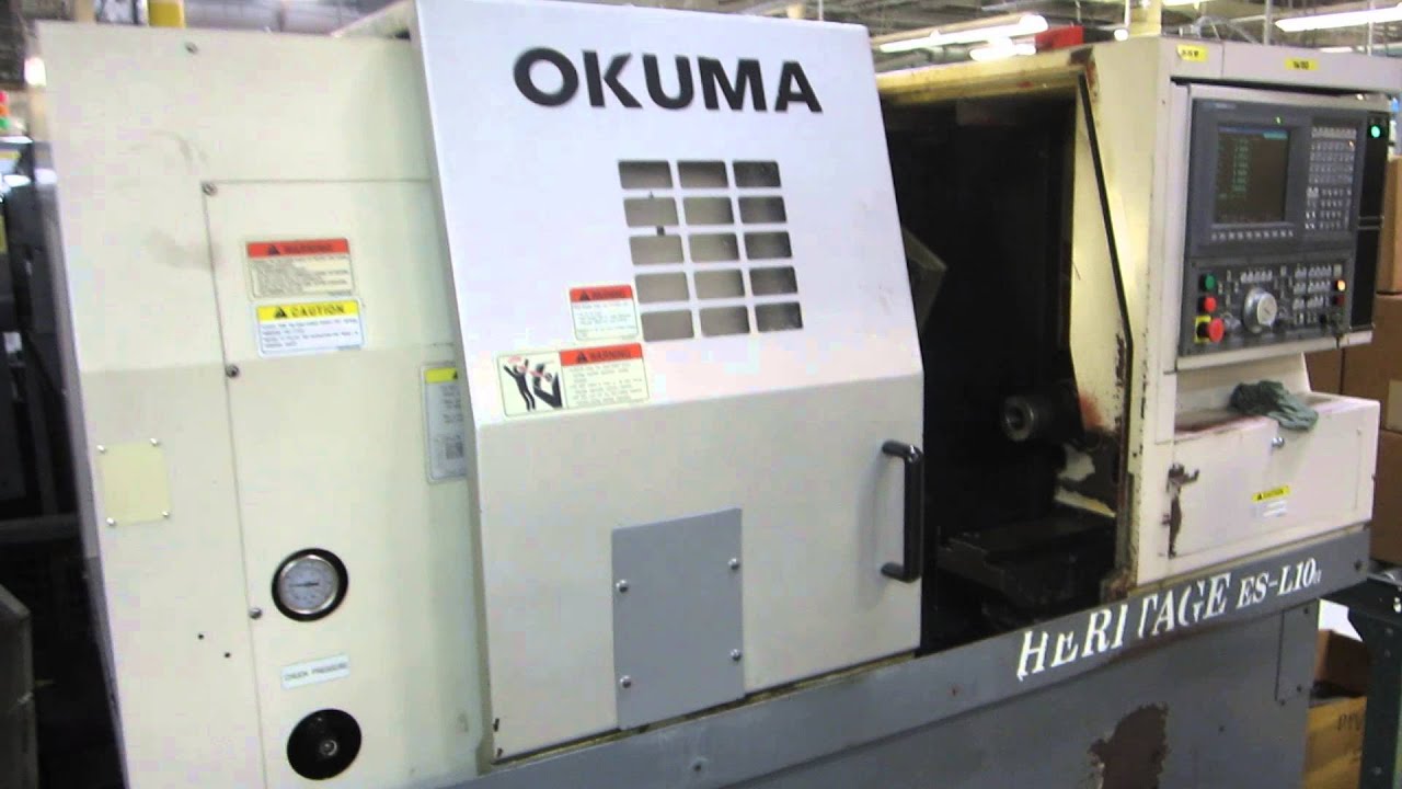 Okuma Heritage ES L10 II CNC Turning Center 2226 - YouTube