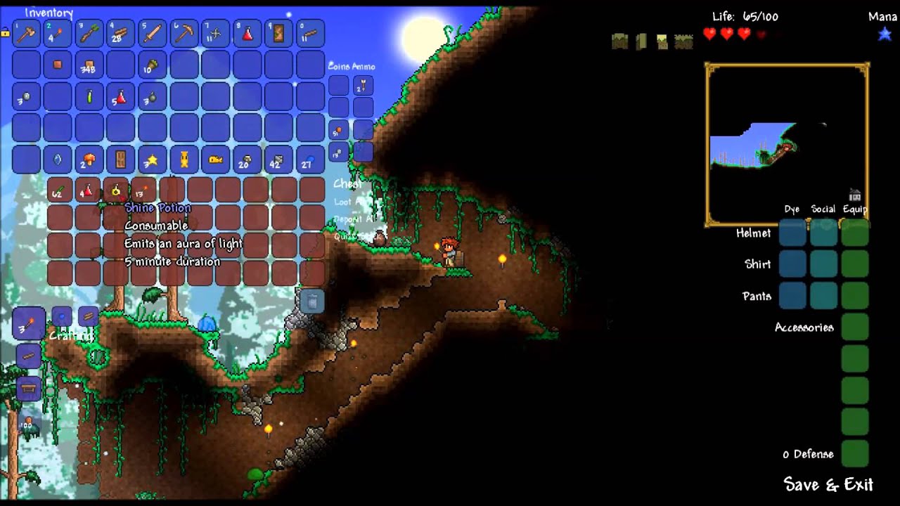 Let's Play Terraria 3 - Patriot Fist - YouTube
