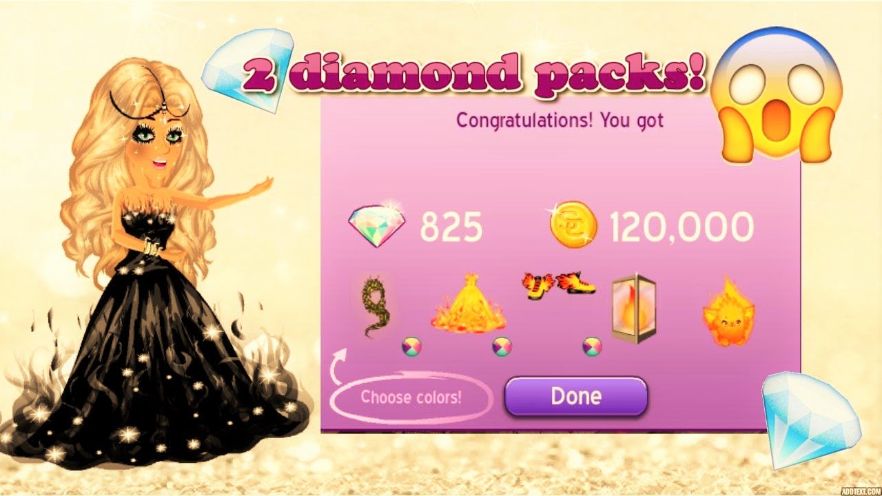 MSP~ 2 Diamond packs! - YouTube
