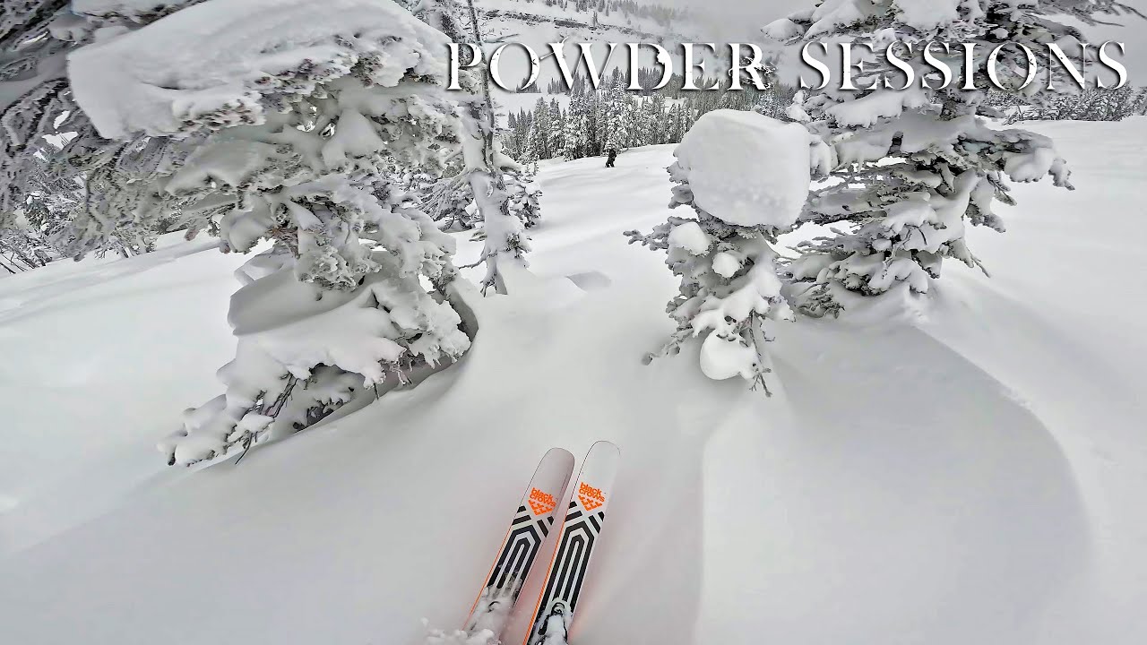 DEEP POWDER SKIING WITH THE BLACK CROWS NOCTA 122 - YouTube