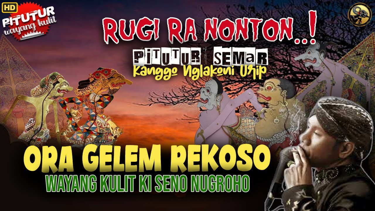 MERINDING! PITUTUR JAWA KYAI SEMAR YANG PENUH MAKNA MENDALAM WAYANG ...