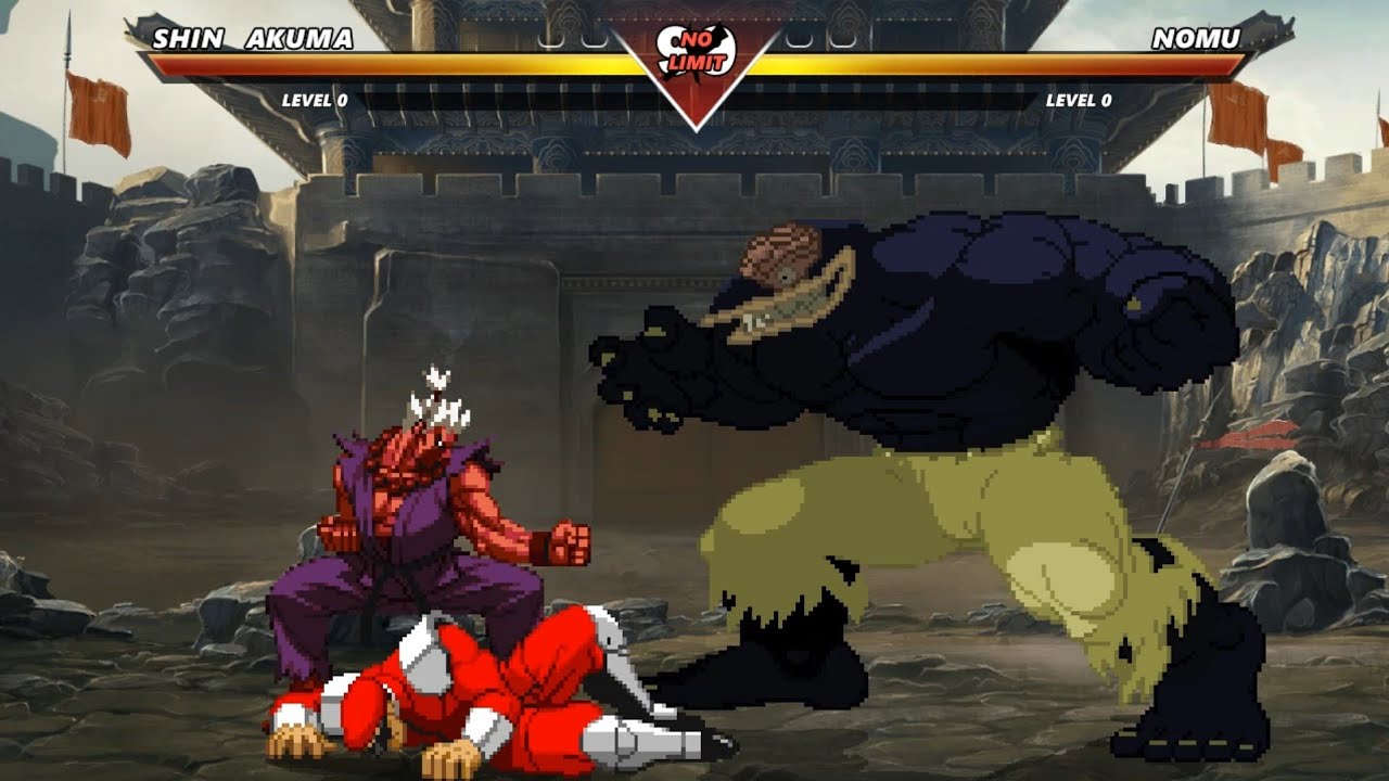 SHIN AKUMA vs NOMU - The highest level of exciting fight ! - YouTube