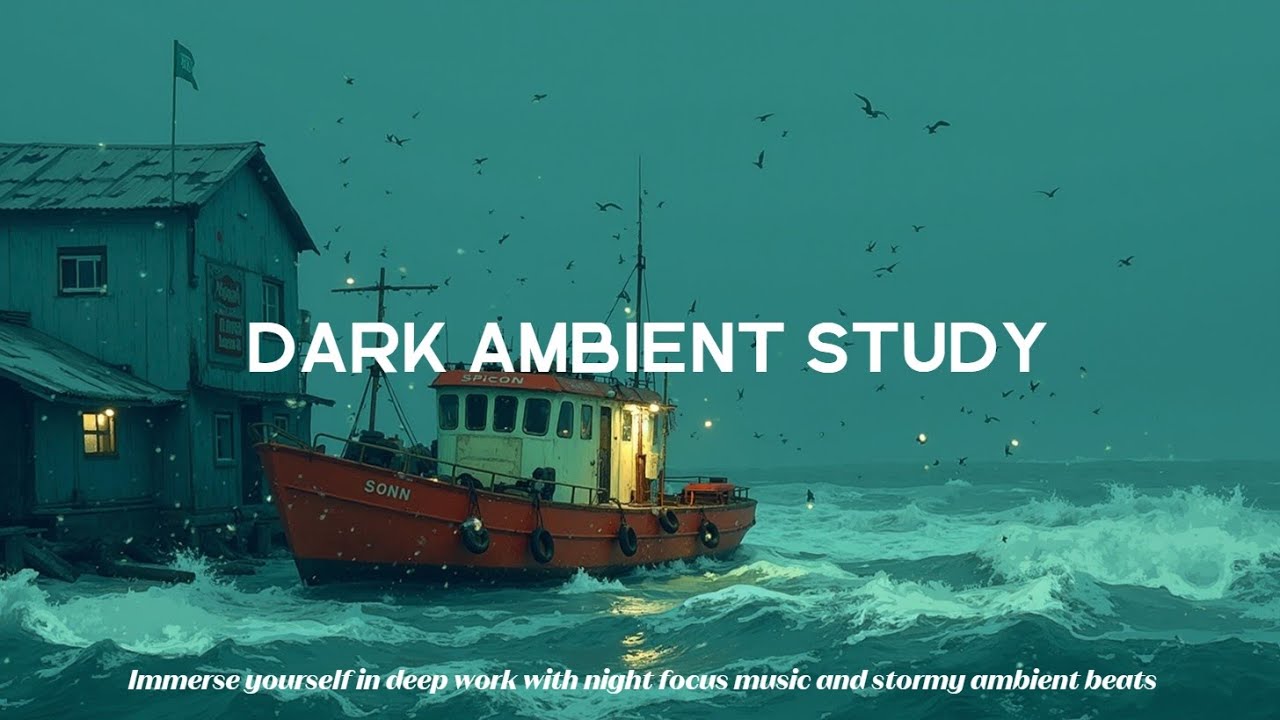 Night Focus Music – Deep Work Beats & Ocean Waves for Ultimate ...