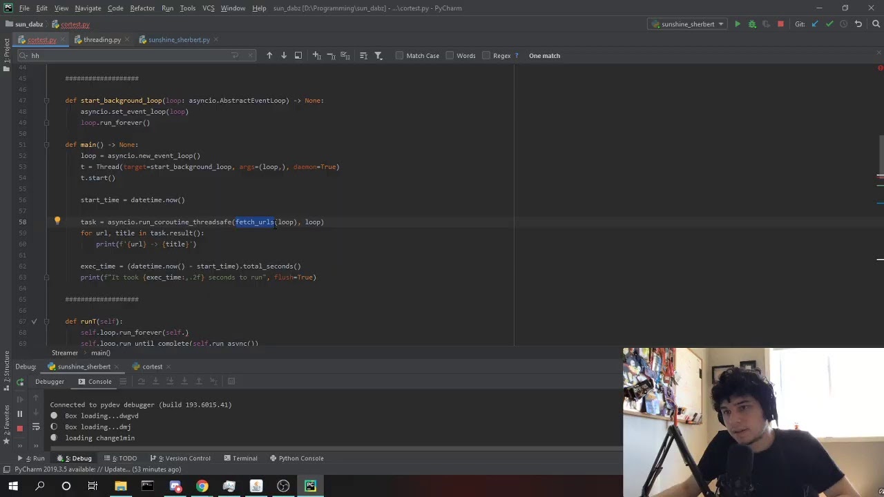 Coding Python Btc Trading Bot Day 2 Async Loops Youtube