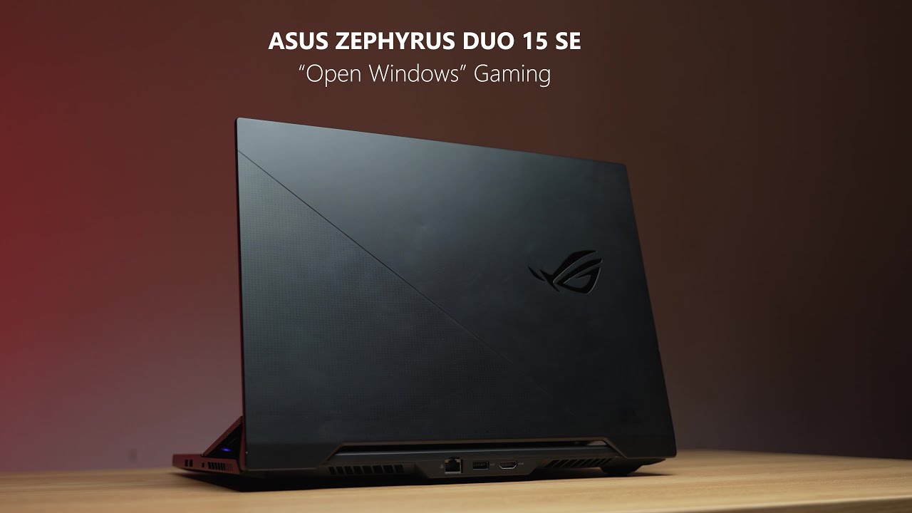 ASUS ZEPHYRIS DUO 15 SE - Windows 11 (Preview) Gaming Overview - YouTube