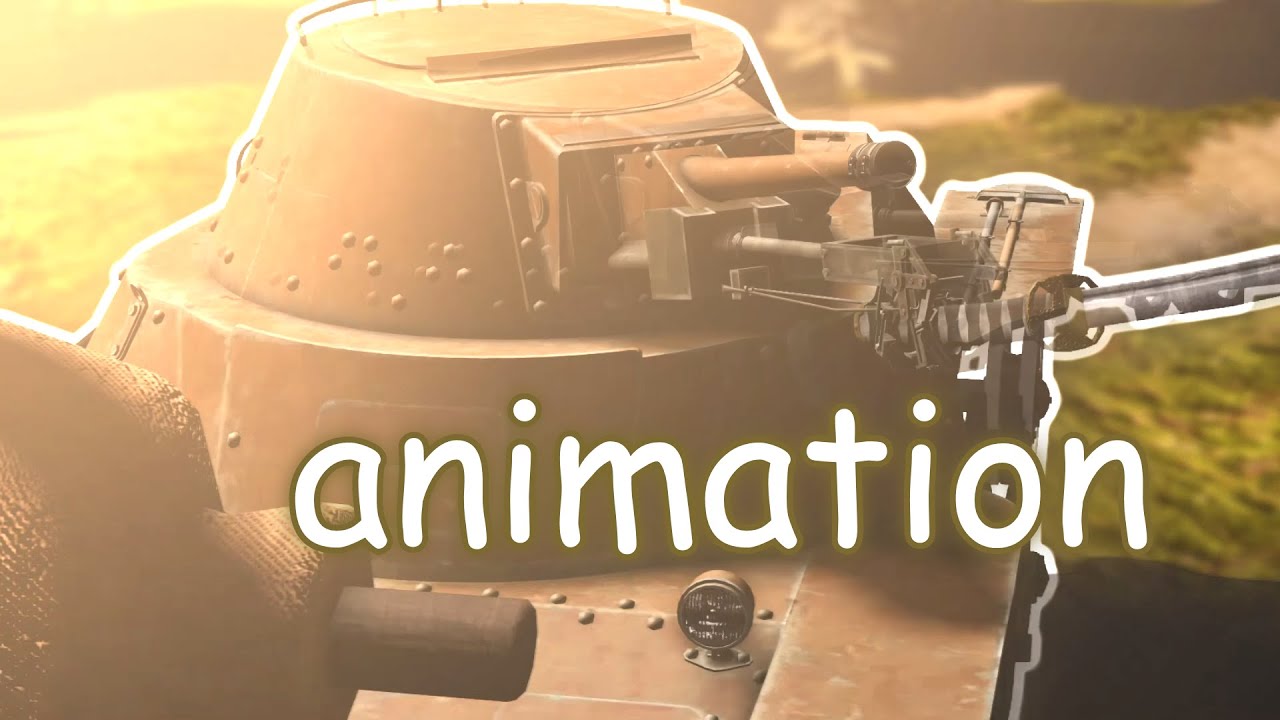 war thunder experimental animation - YouTube