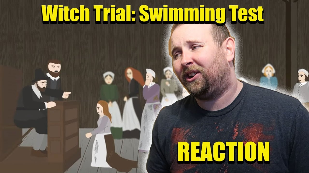 Witch Trial: Swimming Test by simple history REACTION - YouTube