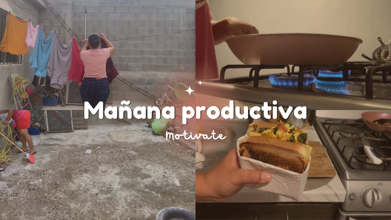 Mi MAÑANA normal | Limpieza en mi patio | Mañana como ama de casa - YouTube