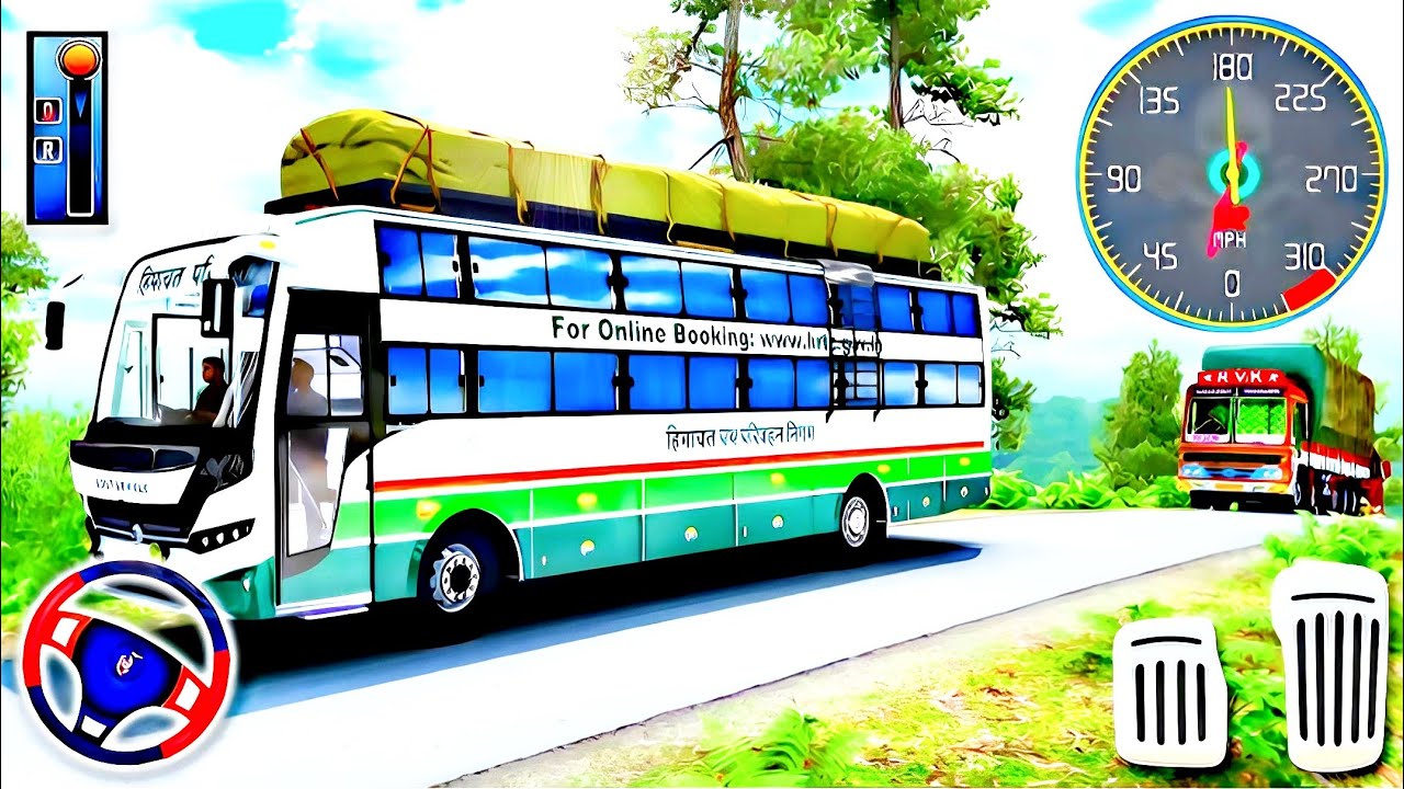 City Bus Game | Coach Bus Simulator | Realistic Bus Game | Bus Driving ...