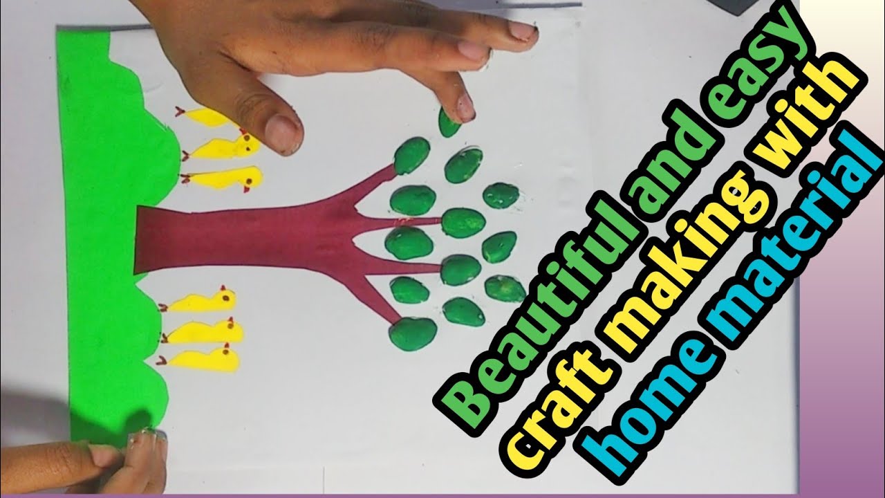 Beautiful craft making idea | art and craft #craft #diy #5minutecrafts ...