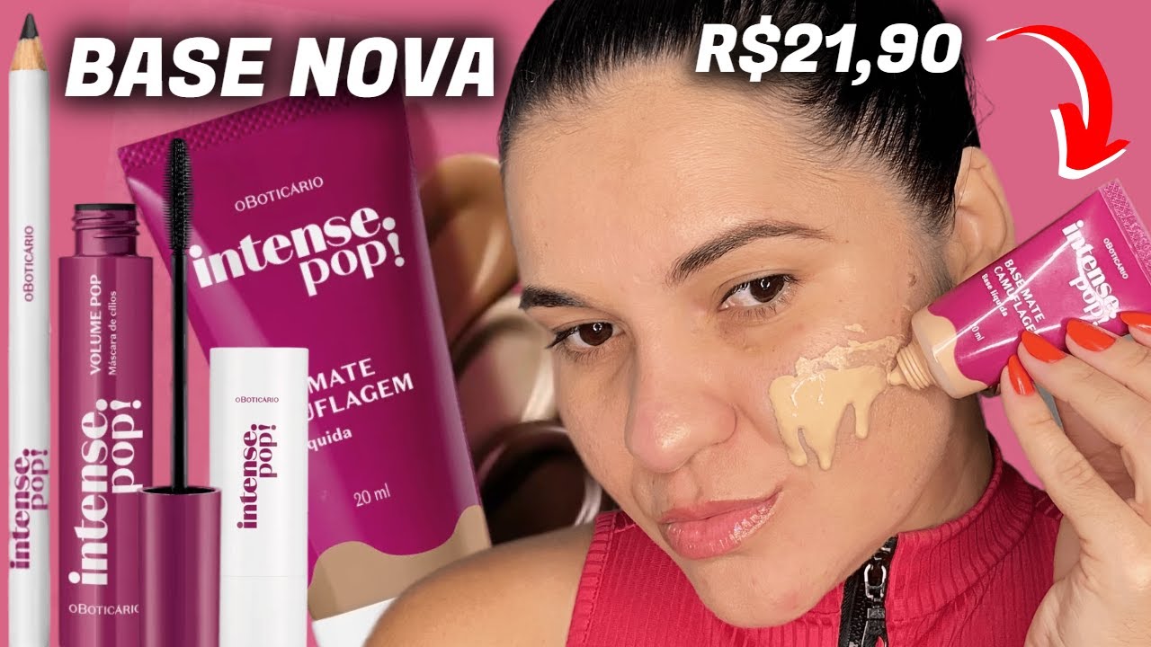 NOVA LINHA INTENSE POP - NOVIDADE O BOTICÁRIO - YouTube