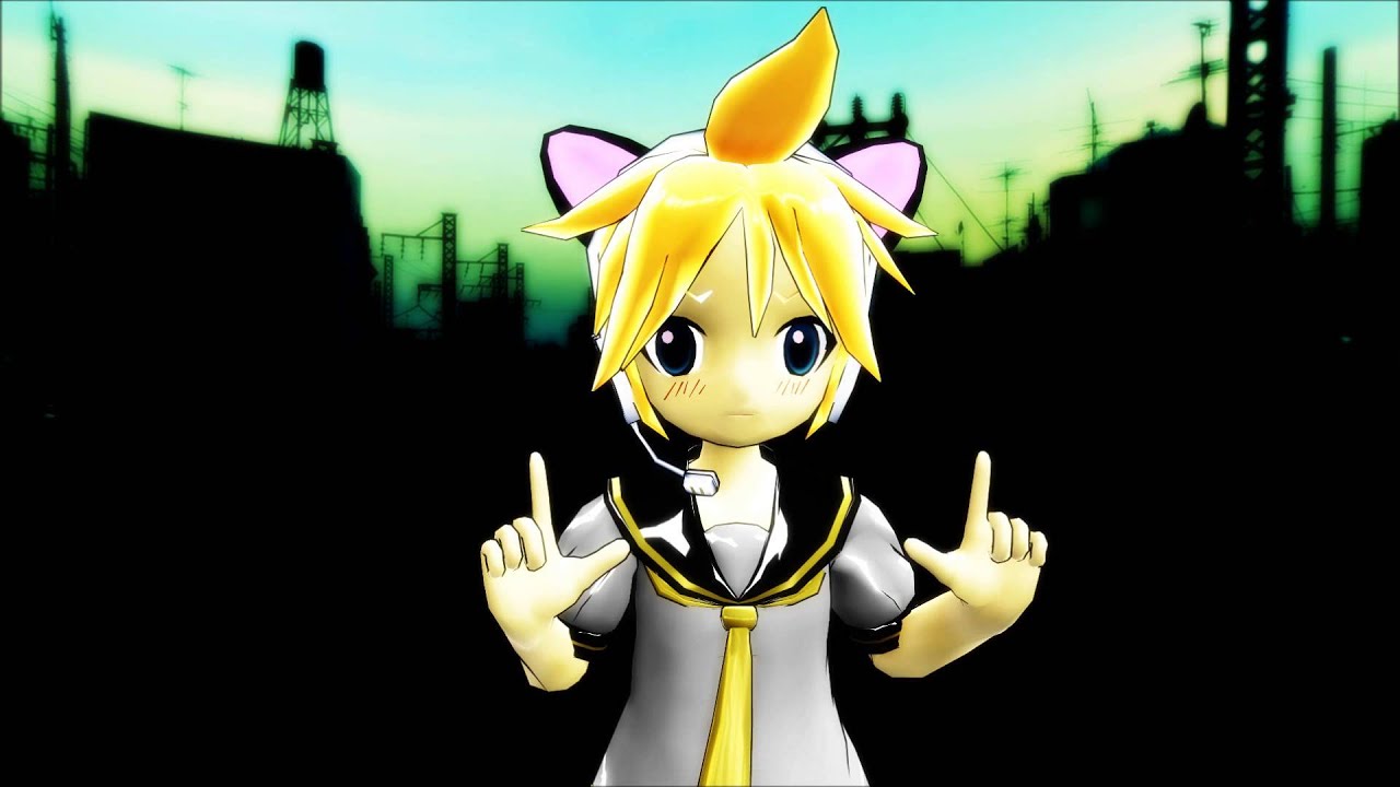 [MMD] Chibi Len SHUT UP AND DANCE - YouTube