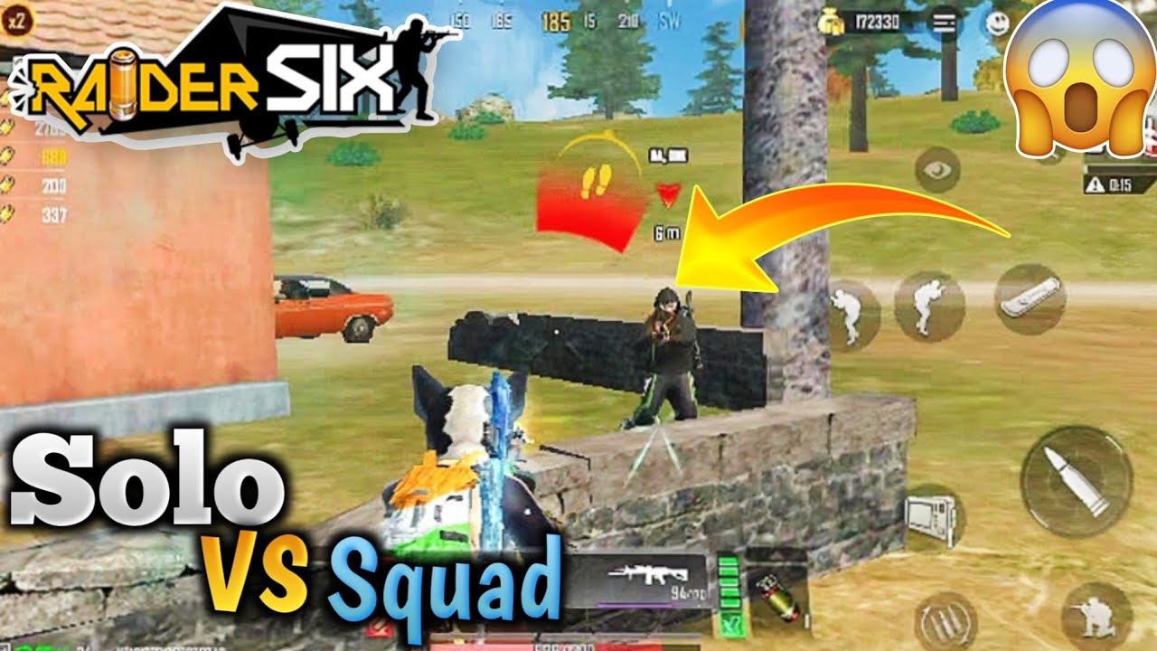 Raider Six Gameplay | Raider Six Vs Free Fire | Raider Six Mobile ...