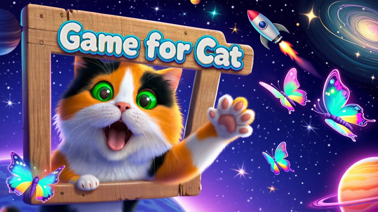Cat Games 🐦 Birds Flying and Landing in Nature Cat TV UHD - YouTube