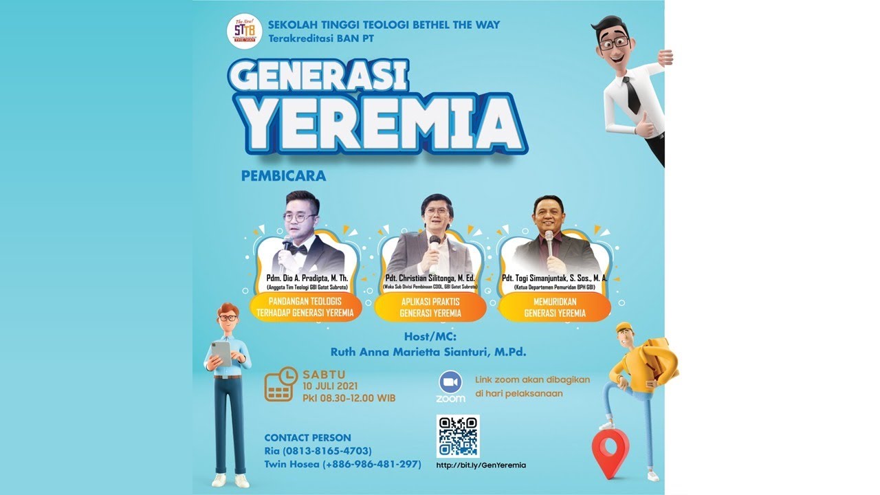 SEMINAR GERERASI YEREMIA | STTB THE WAY - YouTube
