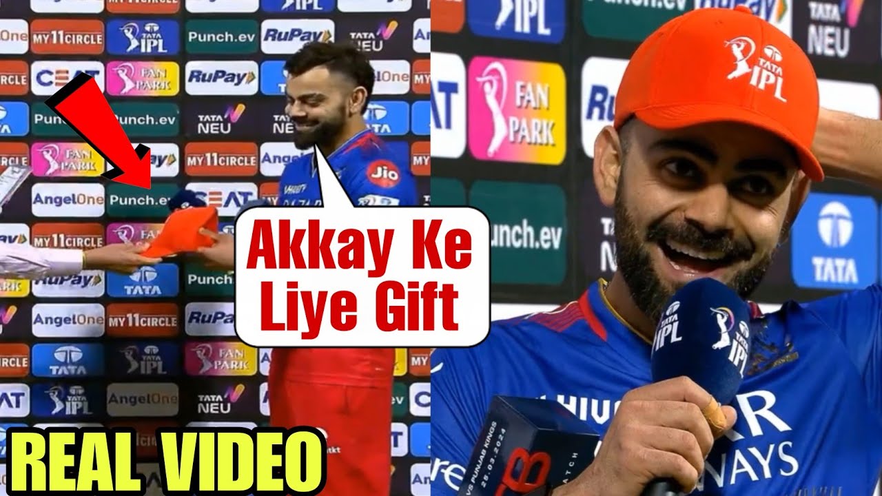 Virat Kohli Dedicated His Orange Cap To His New Born Baby Akkay Kohli ...