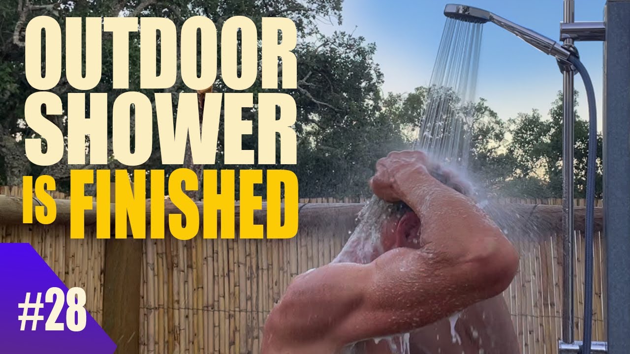 Hot Water Outdoor Shower With a View of the Algarve hills #28 - YouTube