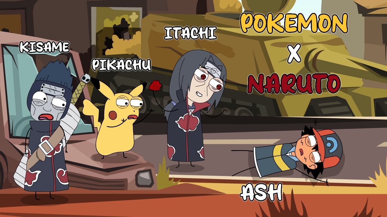 The Indian Pokemon | Itachi | Kisame | Pikachu | Ash Ketchum | Animated ...
