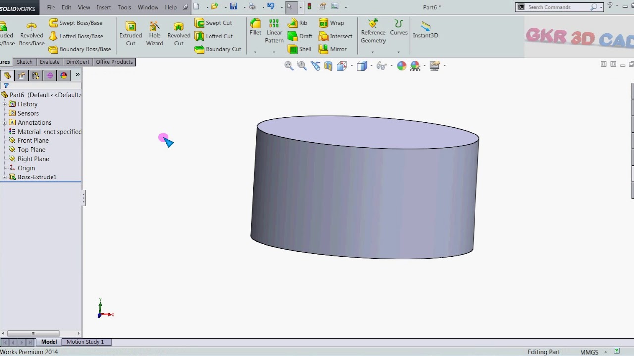 Solidworks tutorial| solidworks tutorial Split line - YouTube