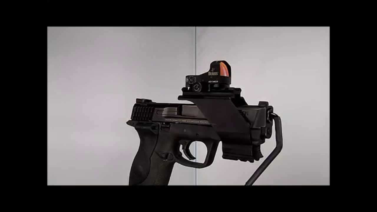 Red Dot Sight Mount Smith & Wesson M&P Burris Fastfire - YouTube