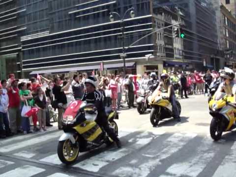 Turkish Motorcycle Club- Young Turks- 2009 Turkish American Day Parade ...