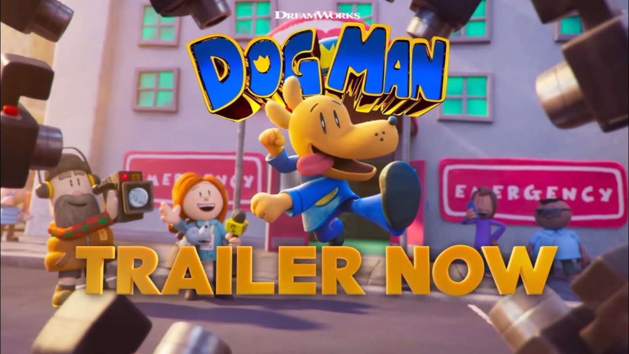 DOG-MAN: The Movie-Official Trailer [DreamWorks] - YouTube