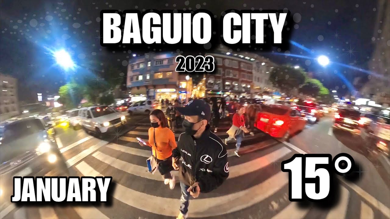 WALKING IN THE FAMOUS STREET OF BAGUIO CITY | SESSION ROAD | NIGHT ...