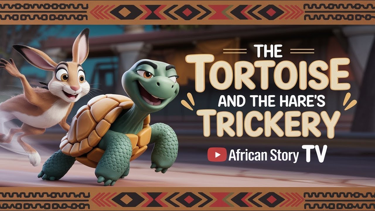 The Tortoise and the Hare's Trickery | African Folktale with Life ...