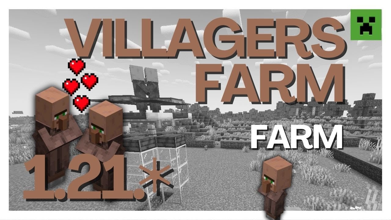 How to Make a Villager Farm in Minecraft 1.21 .* 👨‍🌾 | Easy Trading ...