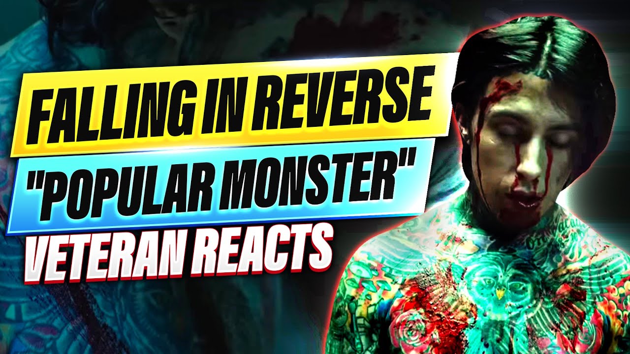 Falling in Reverse - "Popular Monster" - VETERAN REACTS - YouTube