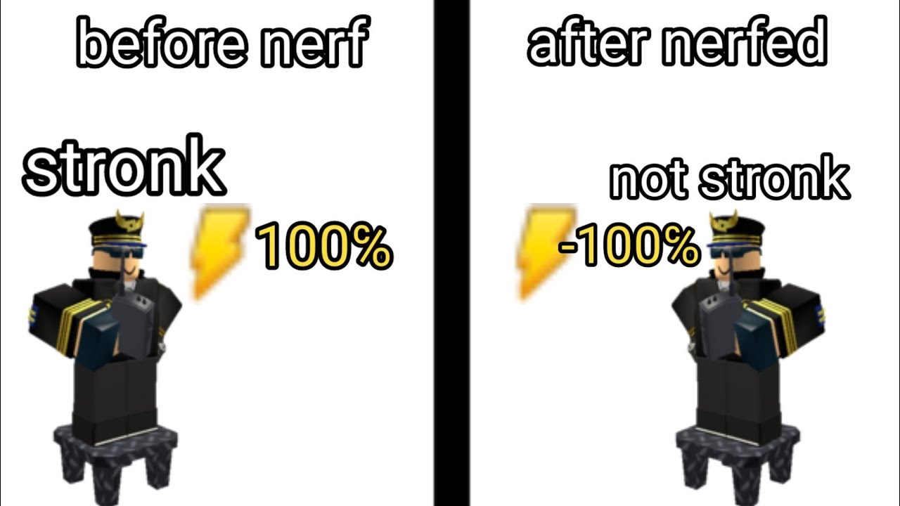 commander's nerf in a nutshell #tds - YouTube