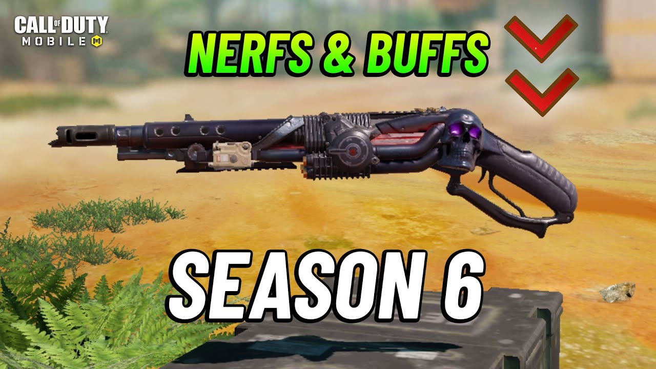 Season 6 Huge Nerfs & Buffs in CODM - Shotgun Nerfed COD Mobile - YouTube