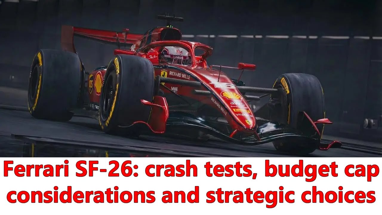 Ferrari SF-26 chassis analysis: crash tests and F1 budget cap ...