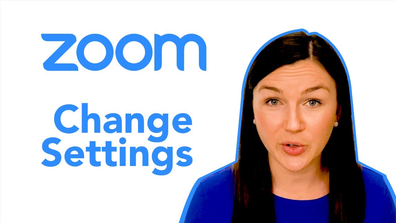 Zoom: How to Change Default Settings for Education - YouTube