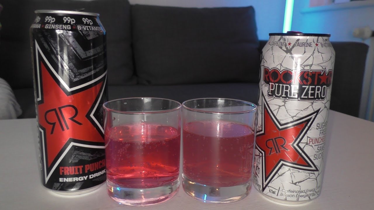 ROCKSTAR PUNCHED FRUIT PUNCH & PURE ZERO! [UK/US] | Die Beiden ...