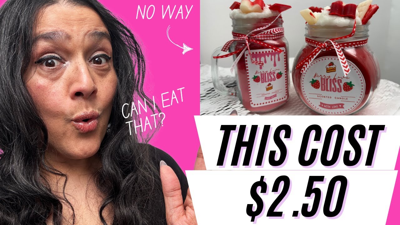 GENIUS Dollar Tree candle DIY you need to see - YouTube