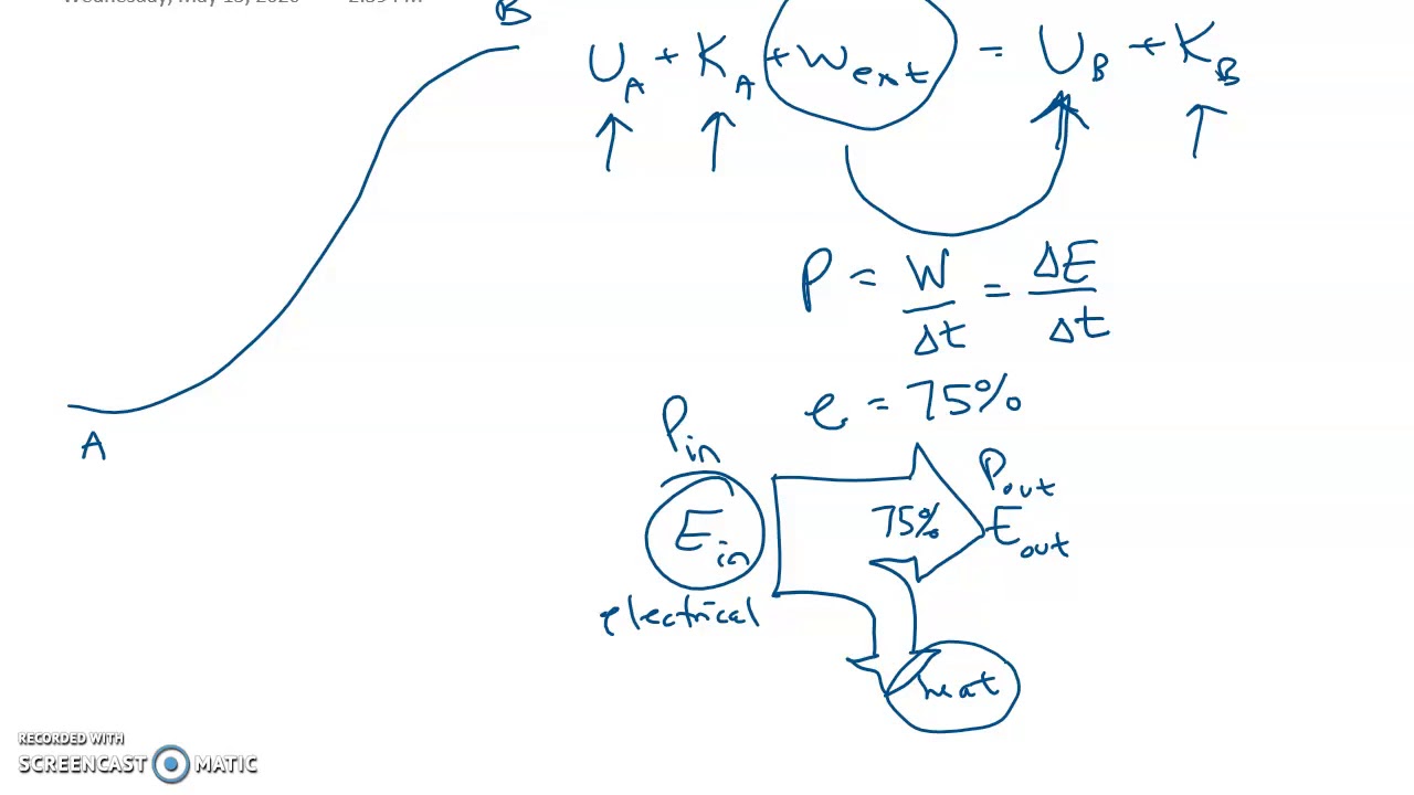 power and heat calculations - YouTube