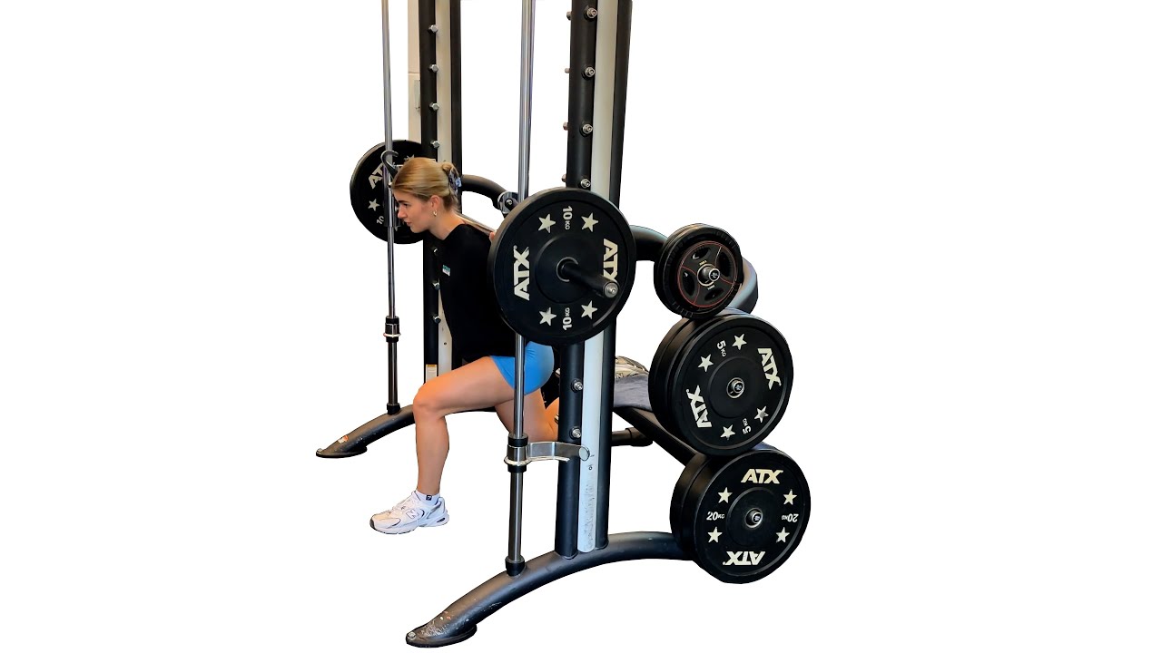 Bulgarian Split Squats Multipresse MATRIX - YouTube