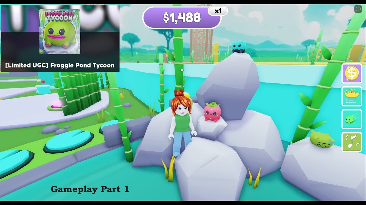 Froggie Pond Tycoon Roblox Gameplay Part 1 - YouTube