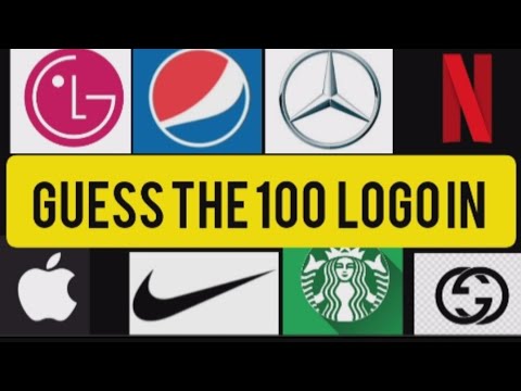 Guess the logo in 3 seconds..! | 100 famous logos | Logo quiz - YouTube
