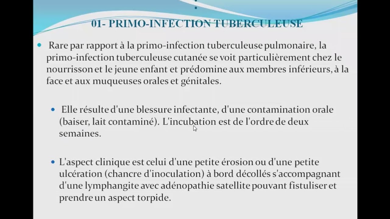 Tuberculose cutanée , dermato, Dr Titi - YouTube
