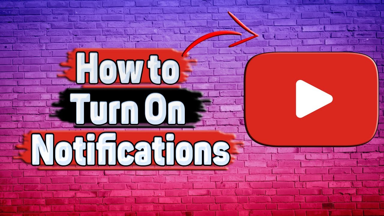 How to Turn On Notifications in YouTube? - YouTube