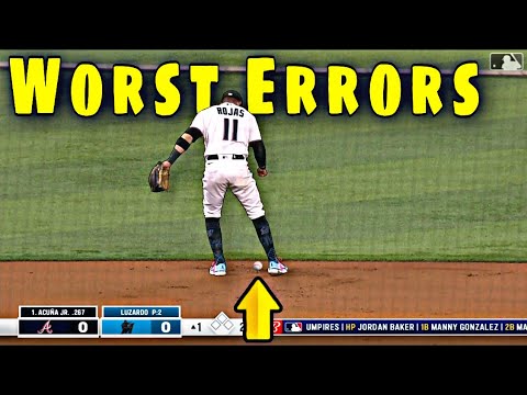 MLB | 2022 Worst Errors - YouTube