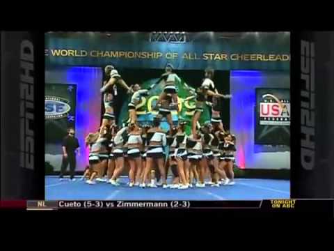 Cheer Extreme Senior Elite 2009 Usasf - YouTube